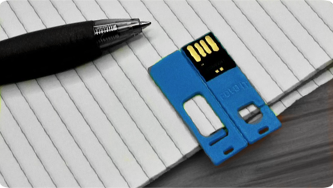 FoldIT® - The World's Thinnest USB Flash Drive | ClevX